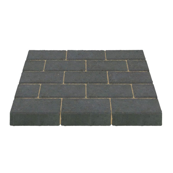 Marshalls Block Paving 200 x 100 x 50mm Charcoal (488no per pack 9.76m ...