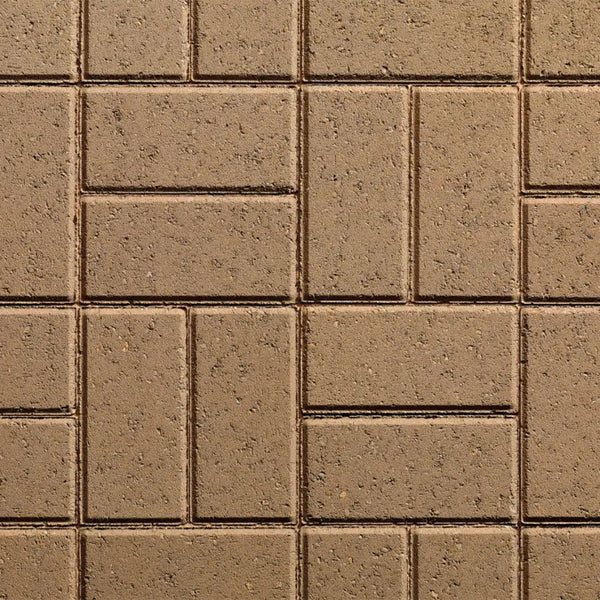 Plaspave 200 x 100 x 50mm Buff Pavior (488no per pack = 9.76m2 ...